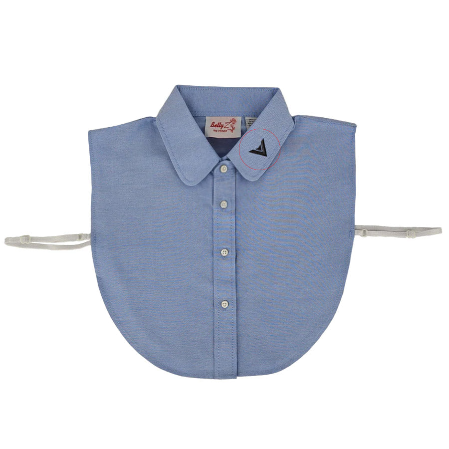 Uniform Dickey Betty Z Light Blue Round Collar No Modesty Button ...