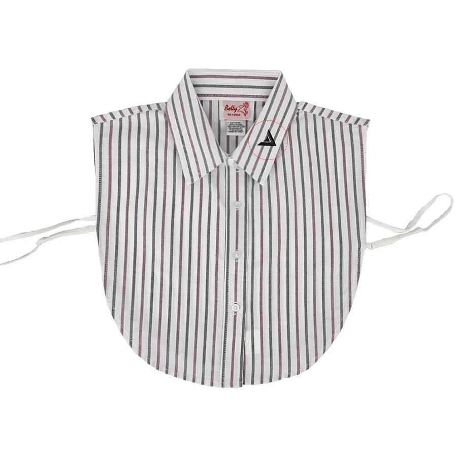 Uniform Dickey Betty Z Wine Stripe Teens W/ Emblem No Modesty Button ...