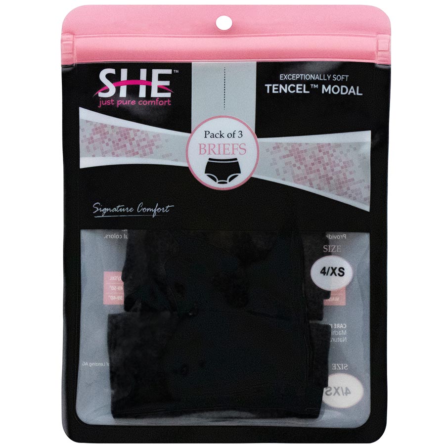 Ladies SHE Tencel Modal Panties - 3 Pk. – Drive Goods.com