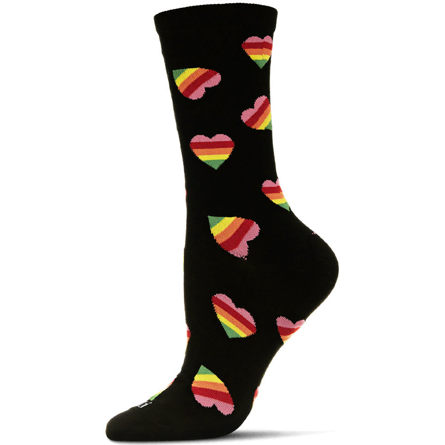 Girls MeMoi Multi Color Heart Night Socks – Drive Goods.com