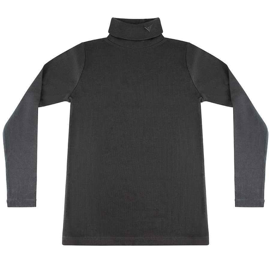 Uniform Ribbed Black Turtleneck – Drive Goods.com